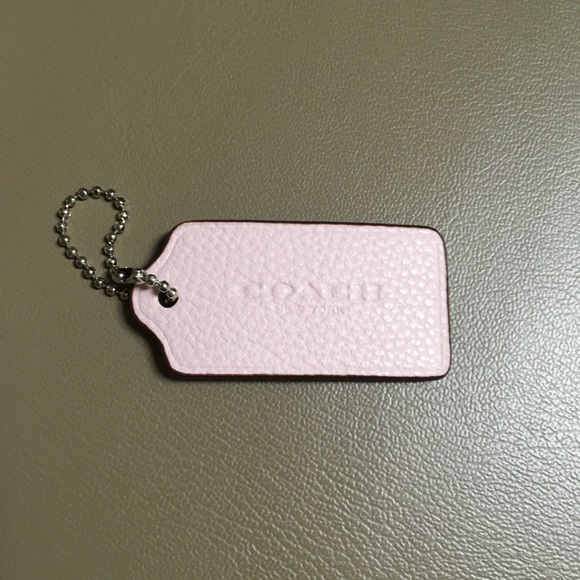 Coach | Bags | Coach Pale Pink Hang Tag | Poshmark